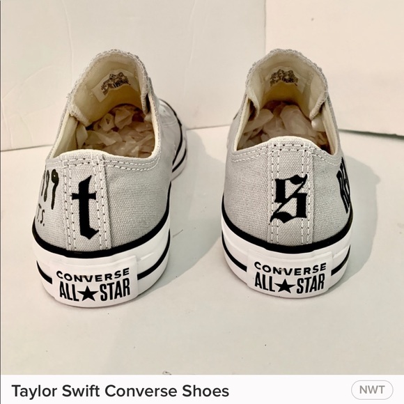 Converse | Shoes | Taylor Swift Converse Keds Custom Fan Made Red Shoes ...